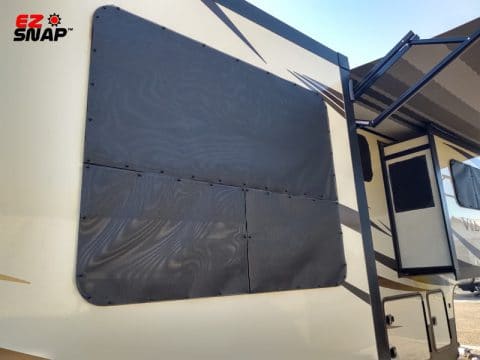 EZ Snap RV Shade Review Photo from John K Frameless Crankout Windows ...