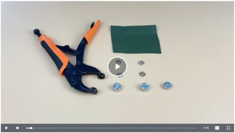 How to use stainless steel snap crimp plier tool | EZ Snap®